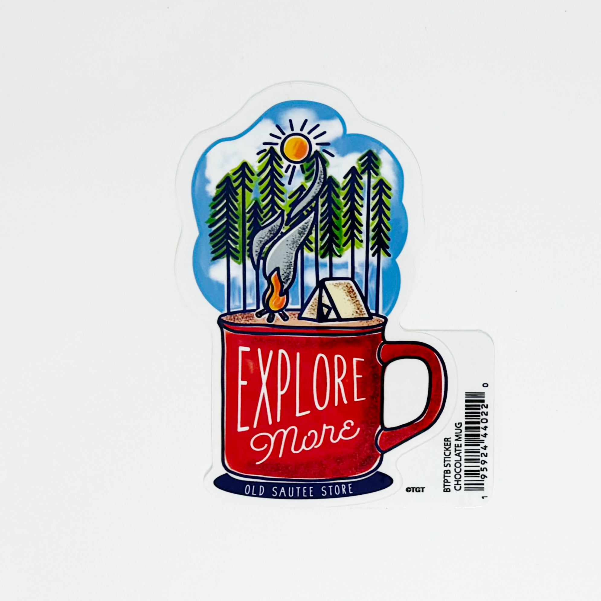 Explore Chocolate Mug Sticker – Old Sautee Store