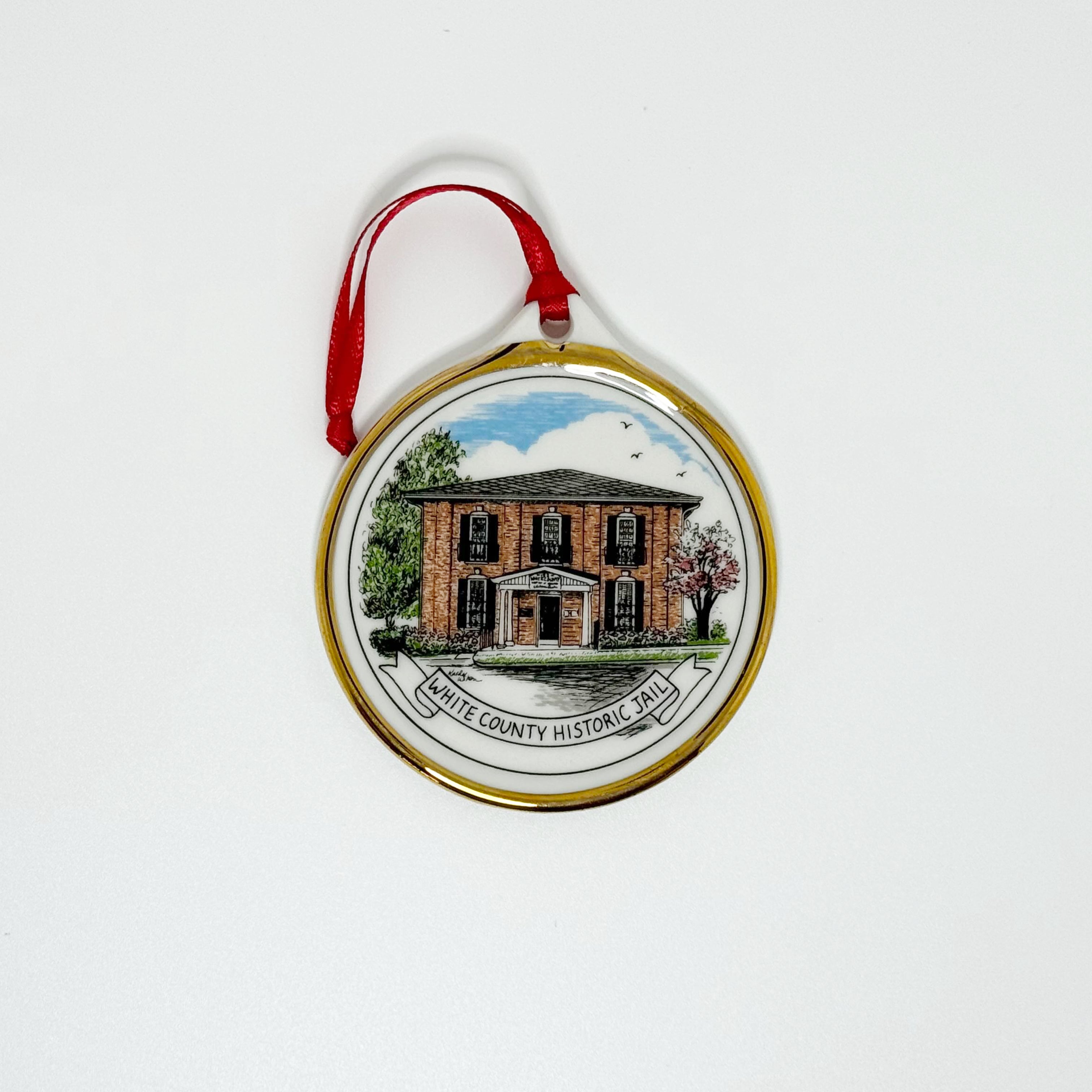 Landmark Ornament - White County Historic Jail – Old Sautee Store